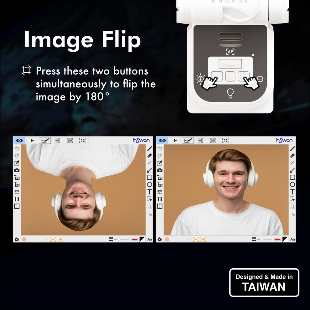 NEW! Inswan INS-Flip4 4K USB Foldable Document Camera – Official Store ...